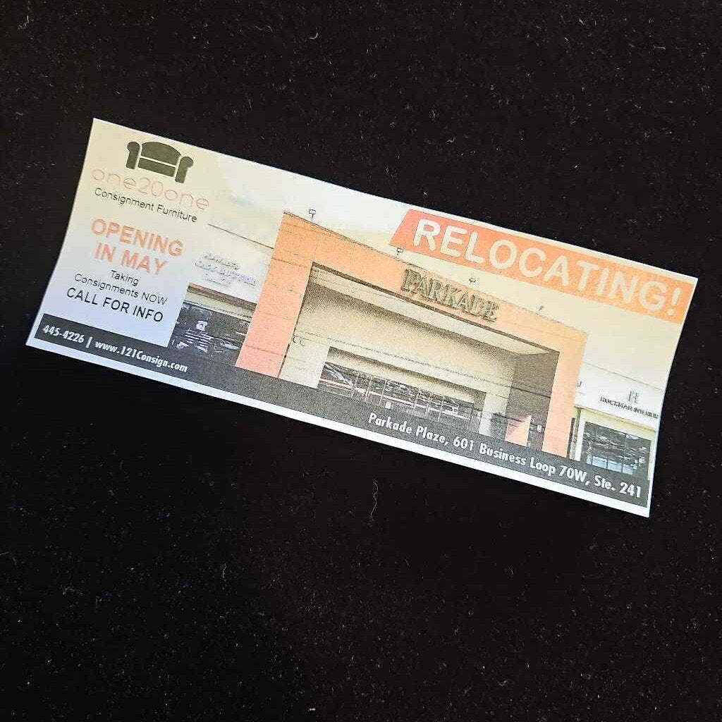 Store Ad – 121 Consignment Furniture