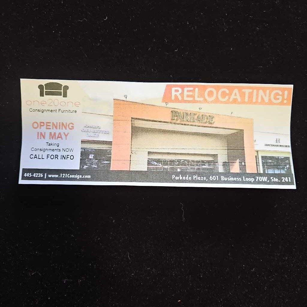 Store Ad 2 – 121 Consignment Furniture